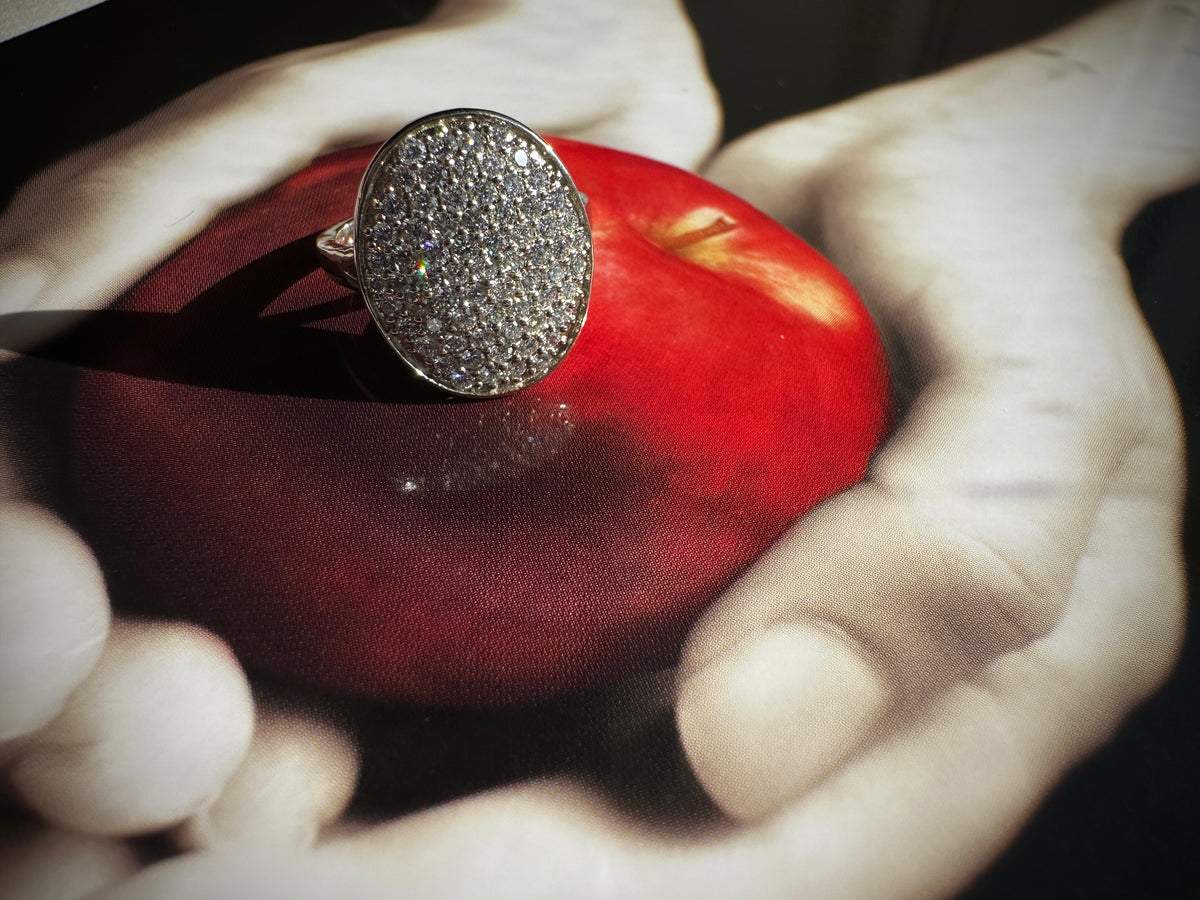 The Isabella Diamond Pavé Ring – MAC