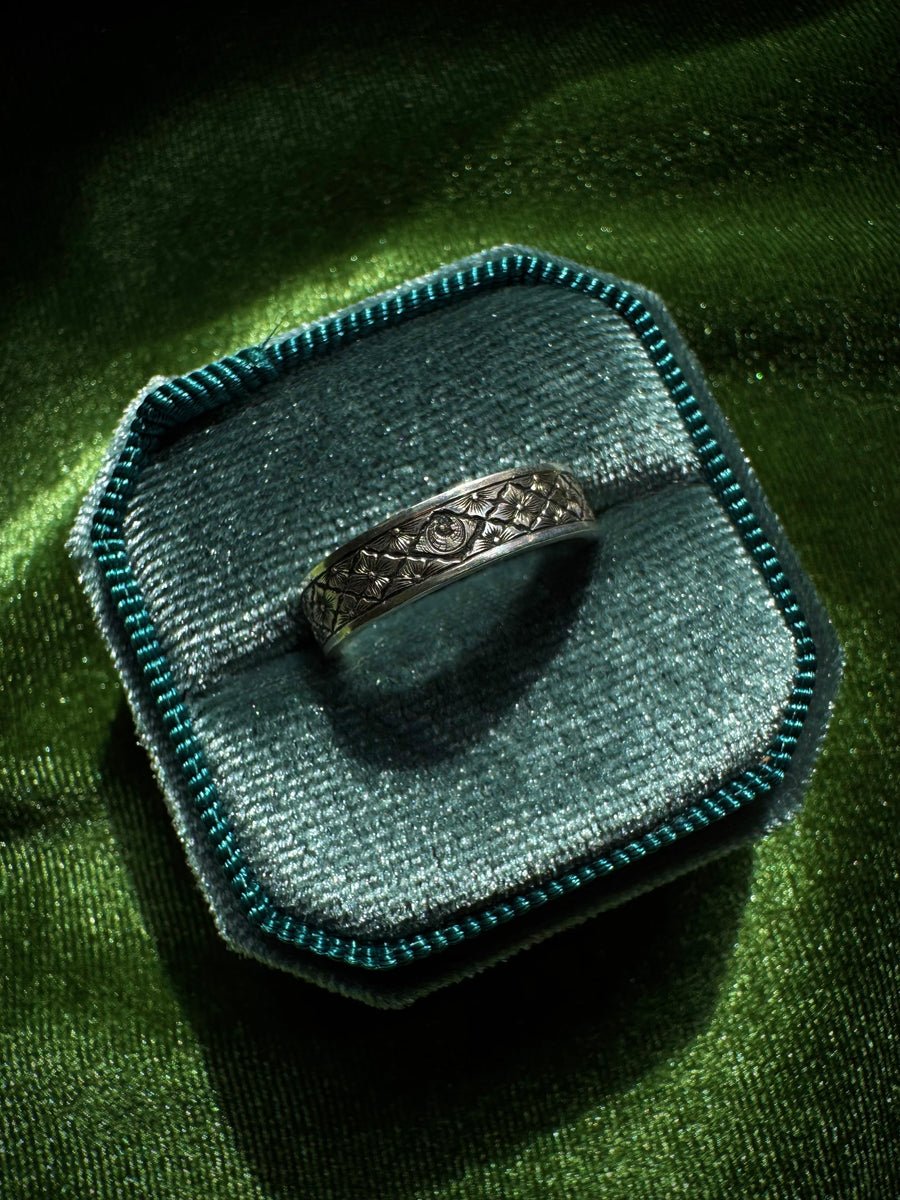 Hand Engraved Floral Eye Band – MAC